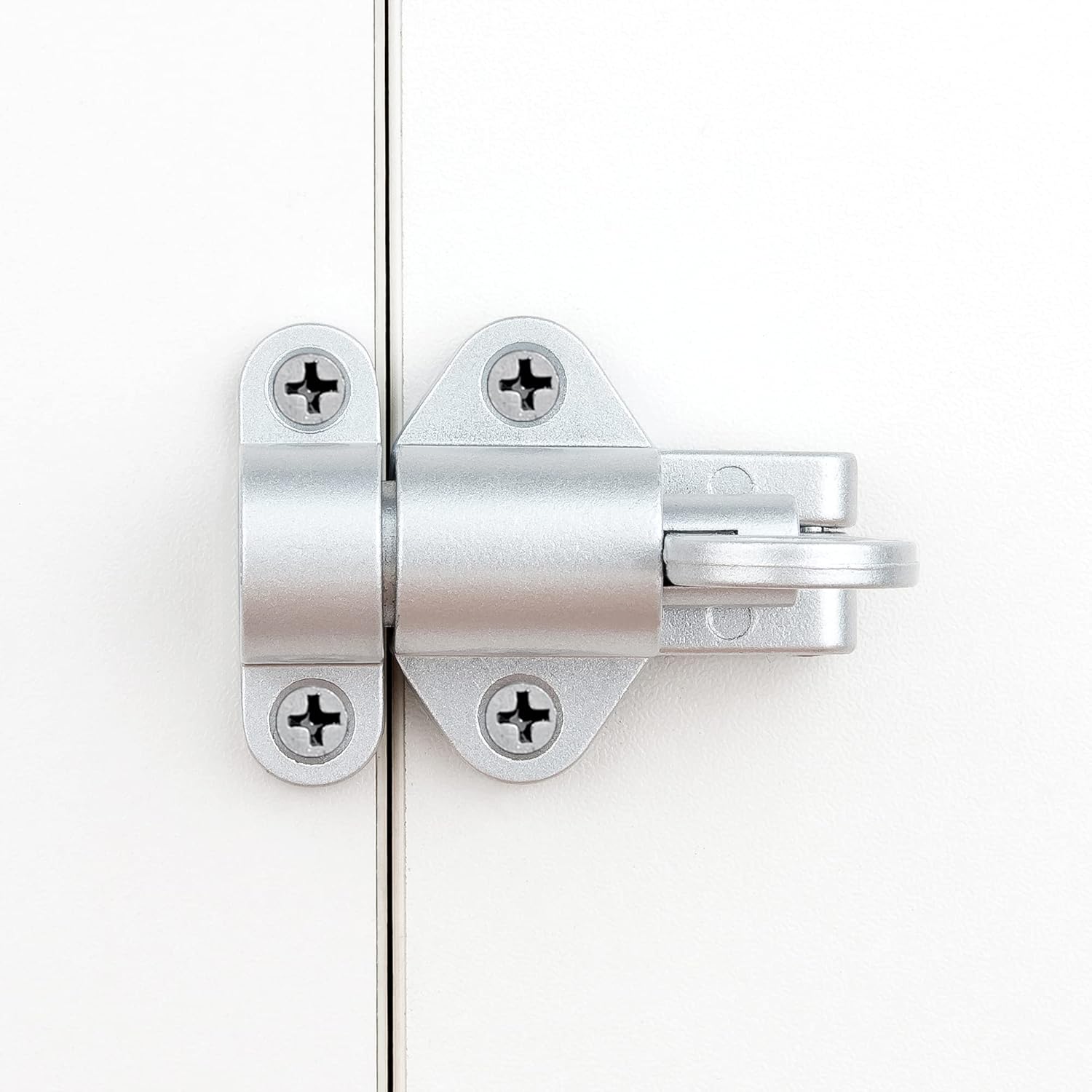 Amazon.com: INIRET 4 Packs Self-Closing Latches，Silver Gray Spring Door ...