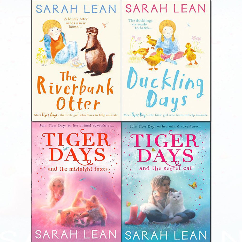Sarah lean tiger days series 4 books collection set: Sarah Lean ...