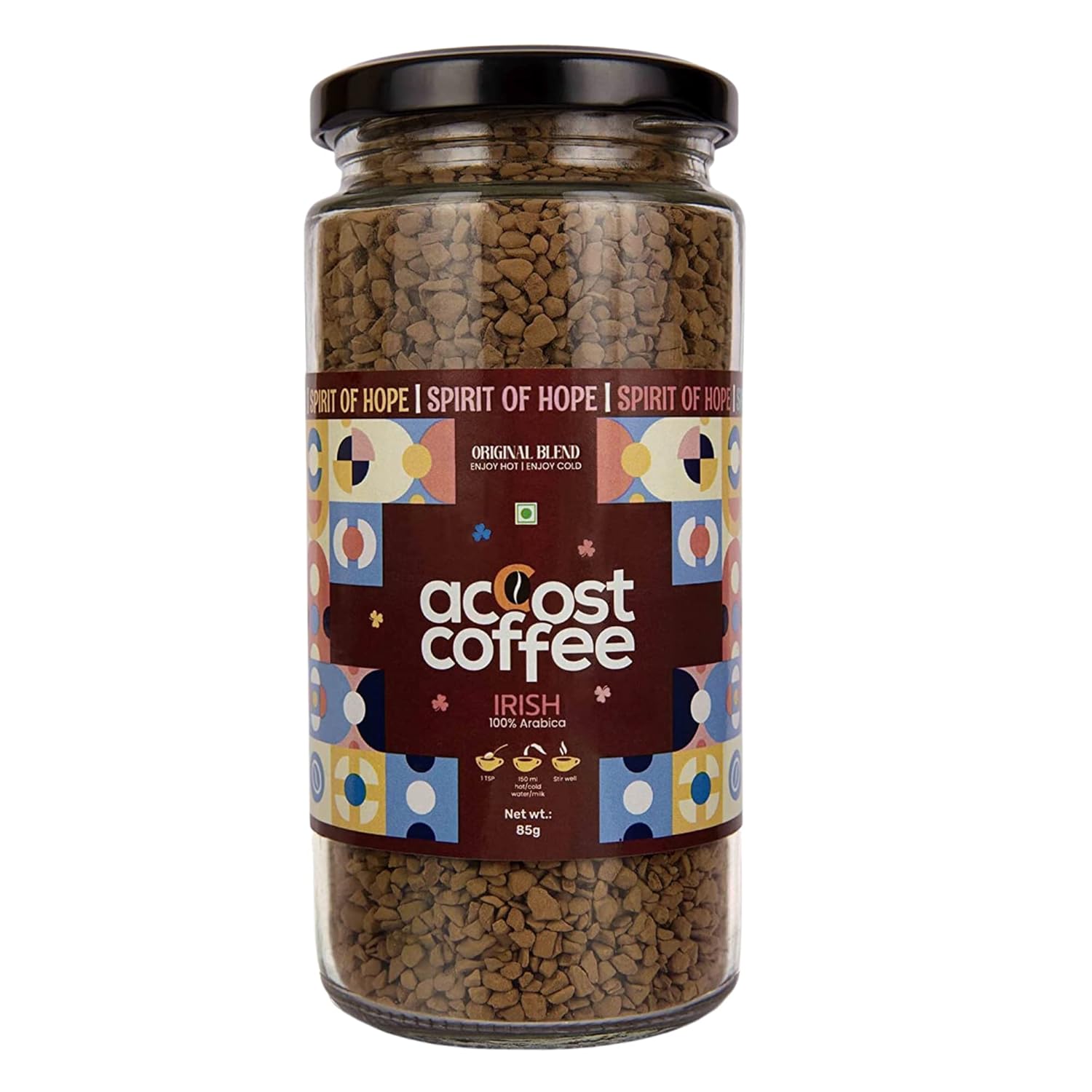 Accost Coffee Freeze-Dried 100% Single Origin Arabica Flavored Instant ...