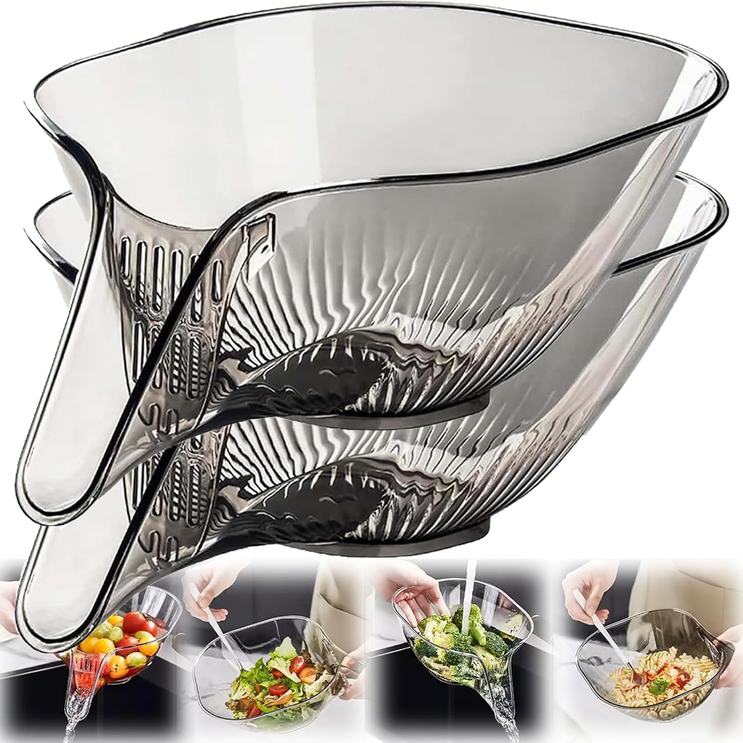 Amazon.com: LPSHGK Multi-Functional Drain Basket, Drainage Basket ...