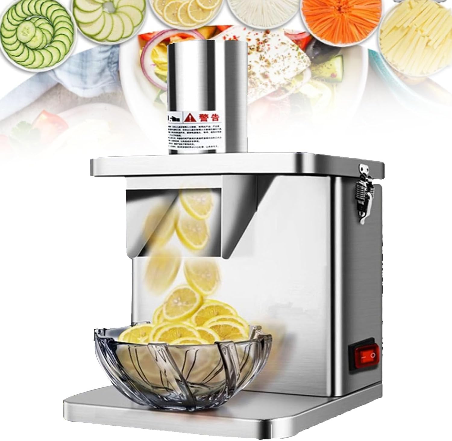 Electric Fruit Vegetable Slicer Electric Vegetable Slicer Commercial ...