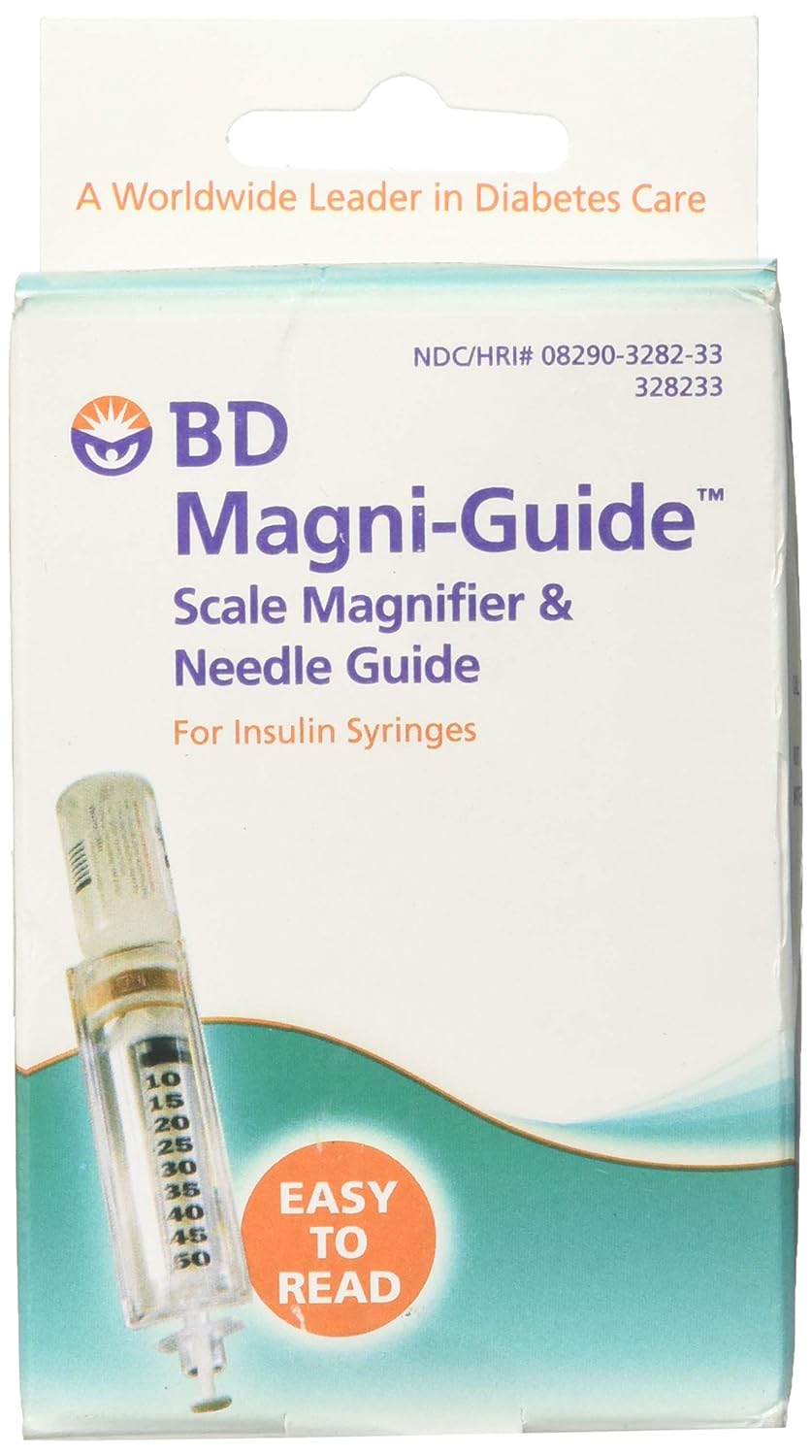 BD Magni-Guide Scal Magnifier and Needle Guide - Each, Pack of 4 ...