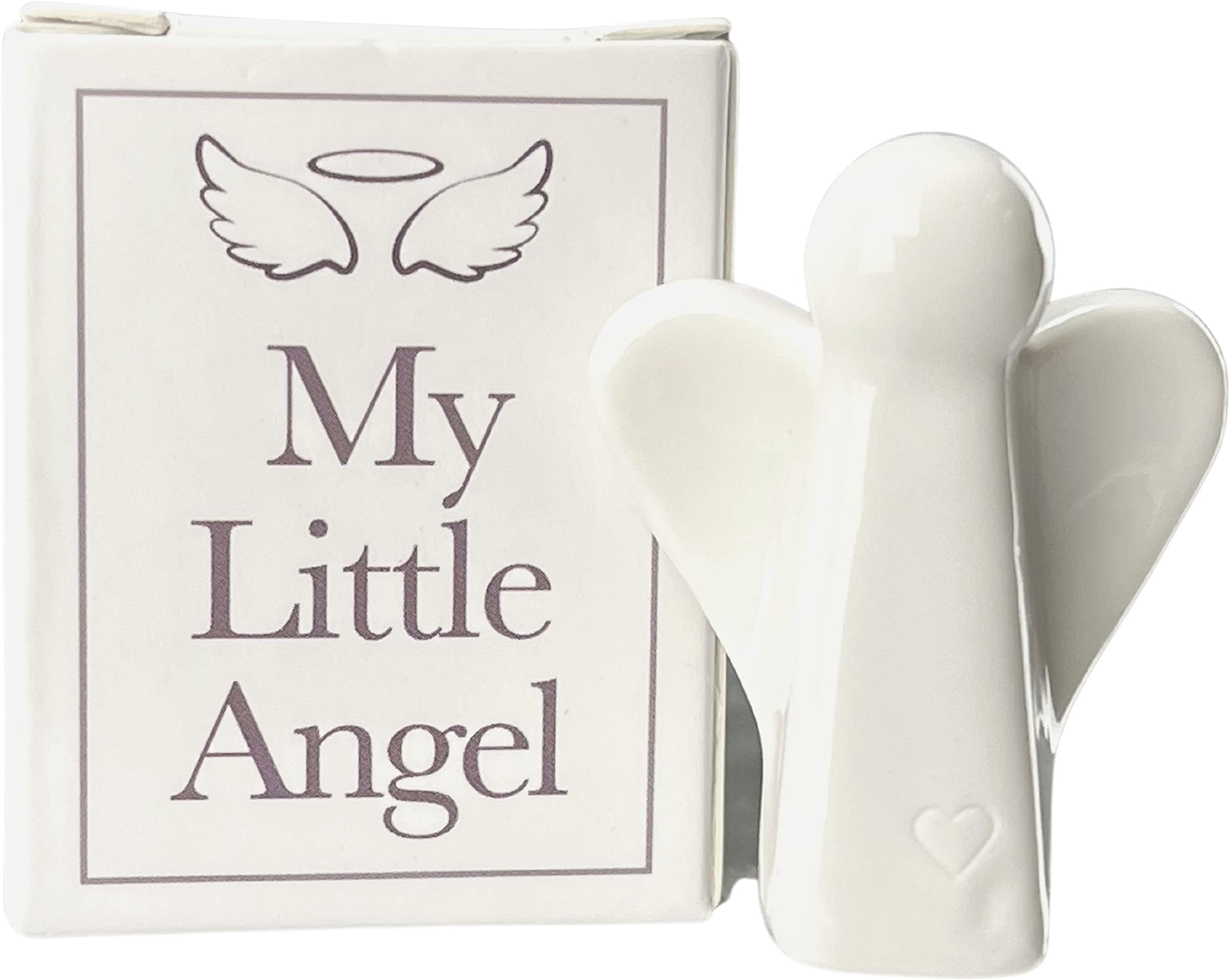 Amazon.com: Two's Company Little Guardian Angel in Gift Box : Home ...