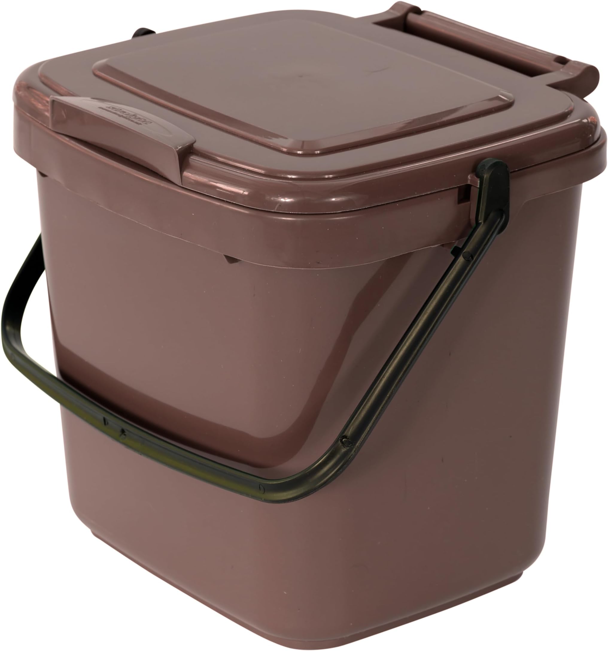 Large Compost Caddy - Green - for Food Waste Recycling (23 Litre) - 23L ...