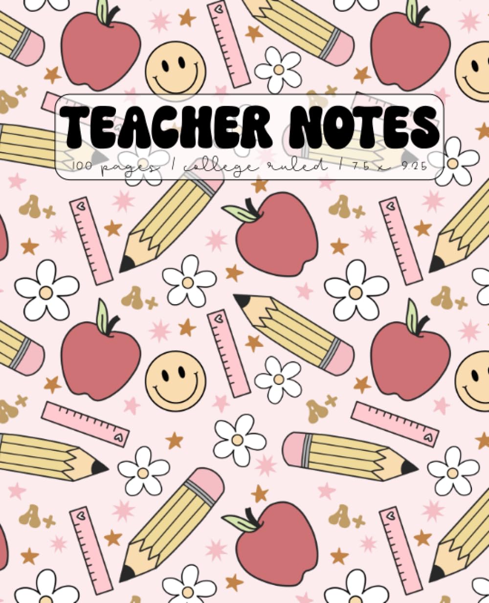 Teacher Notebook | Aesthetic Back to School College Ruled Lined Journal ...