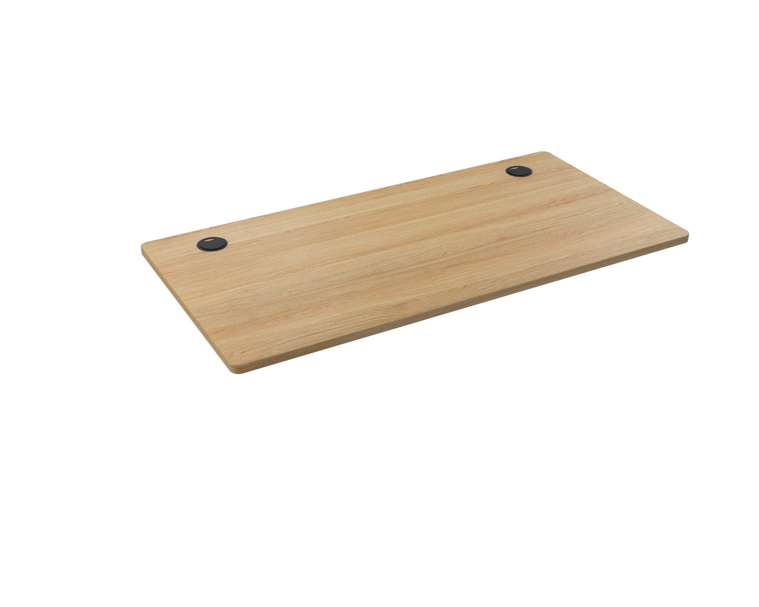 Hi5 Rectangular Tabletop for Home Office Workstation oak Color-Tabletop ...