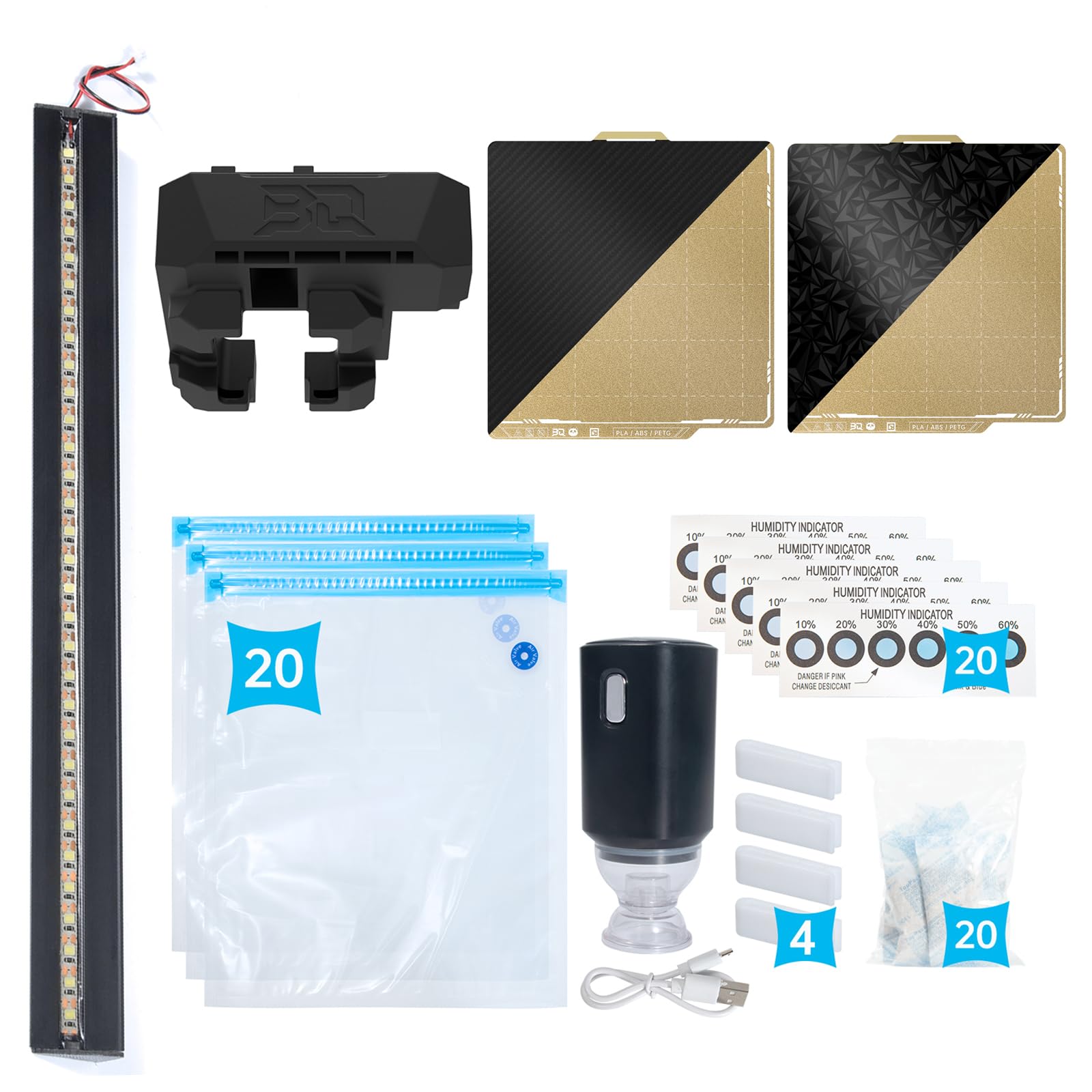 Amazon.com: BIQU Panda Lux + Panda Jet + Panda PEO+PEI PET+PEI Build ...