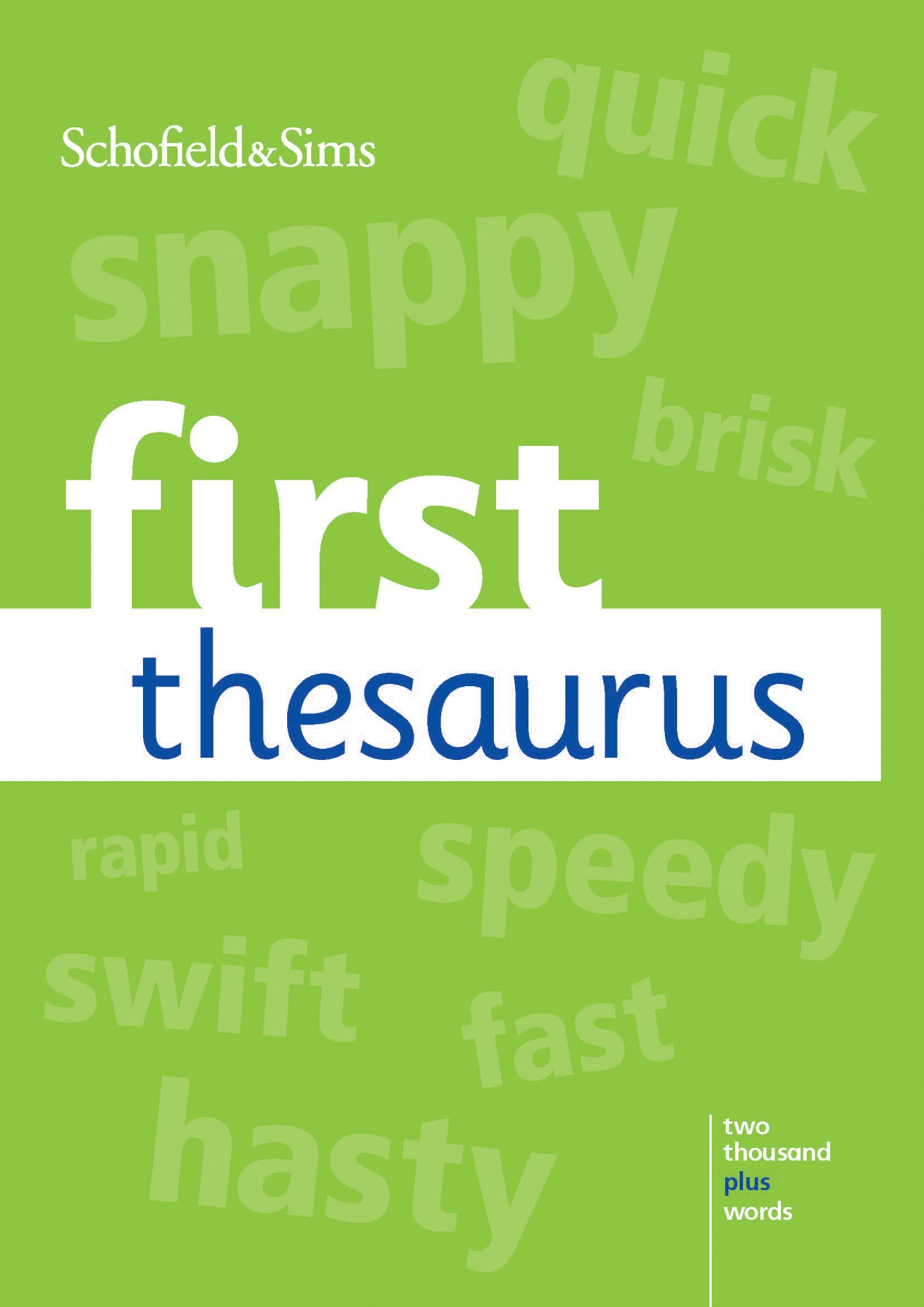 First Thesaurus: KS1/KS2, Ages 5-9: Amazon.co.uk: Schofield & Sims ...