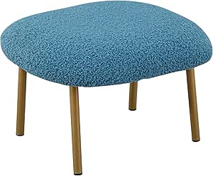 Amazon.com: ALEAVIC Chair Ottoman Foot Rest (Blue) : Home & Kitchen