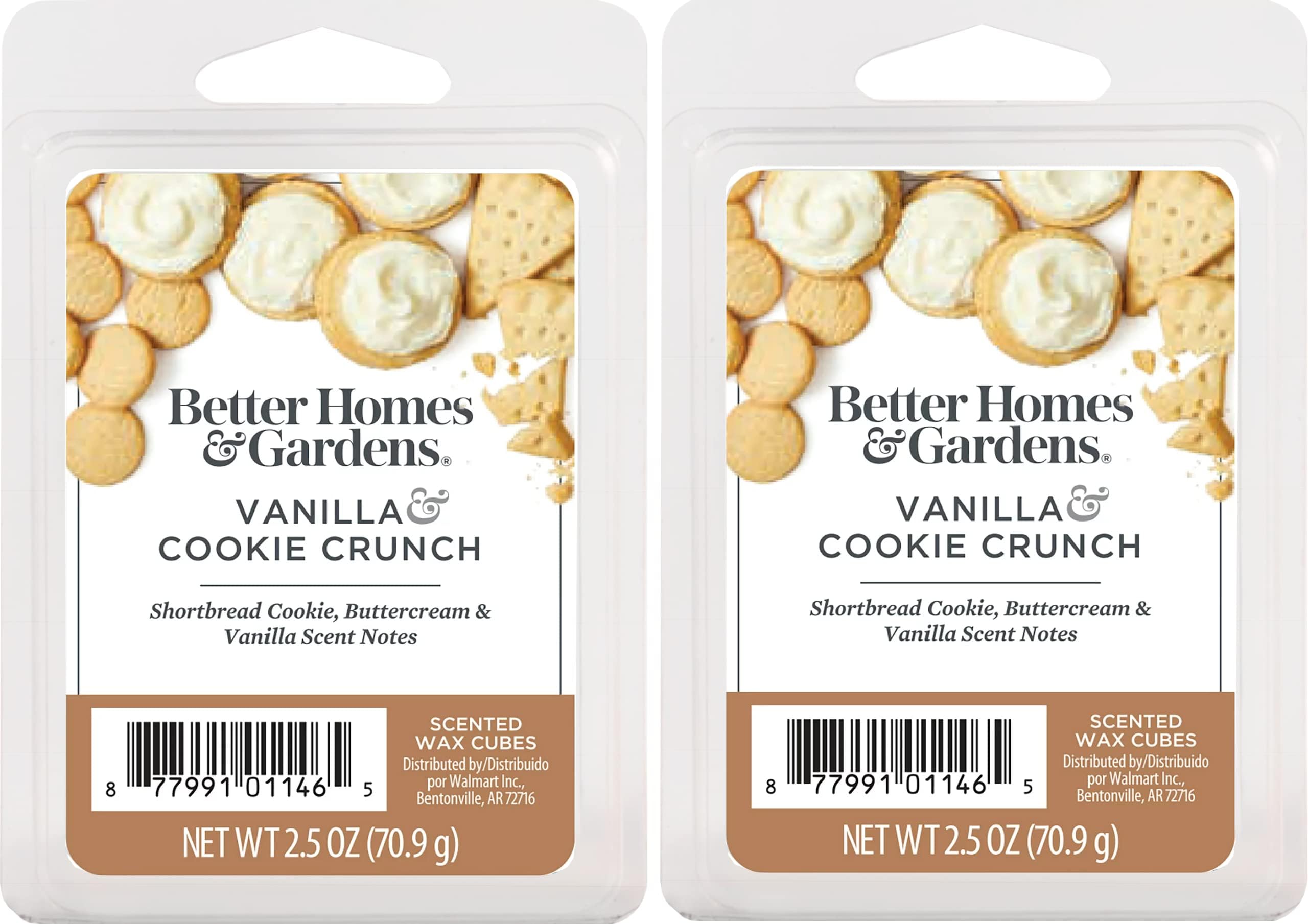 Amazon.com: Better Homes and Gardens Scented Wax Cubes 2.5oz 2-Pack ...
