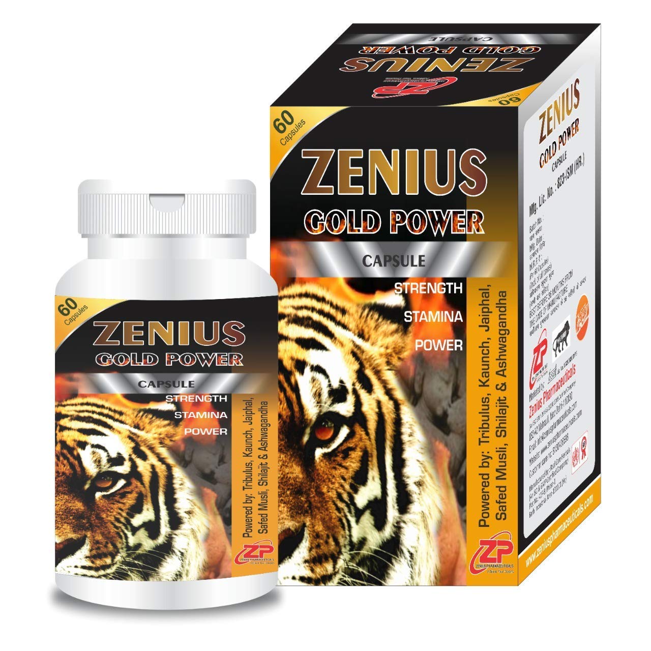 Buy Zenius Ayurvedic Gold Power 60 Capsules Online at Low Prices in ...