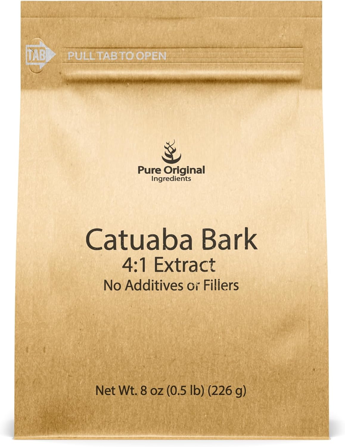 Amazon.com: PURE ORIGINAL INGREDIENTS Catuaba Bark Extract (8 oz), 4: 1 ...