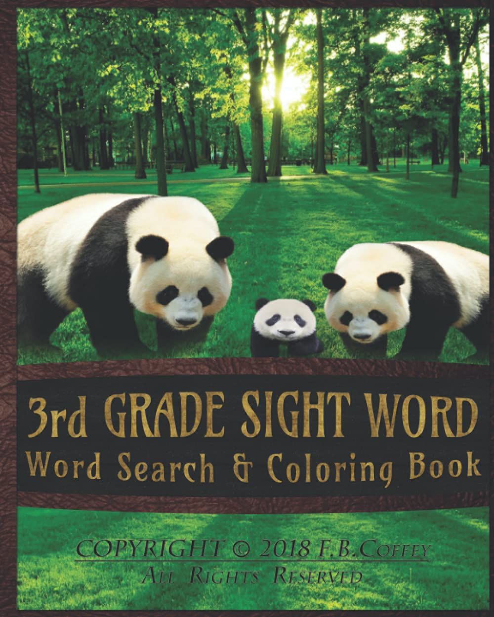 3rd Grade Sight Word Word Search & Coloring Book: Coffey, F.B ...