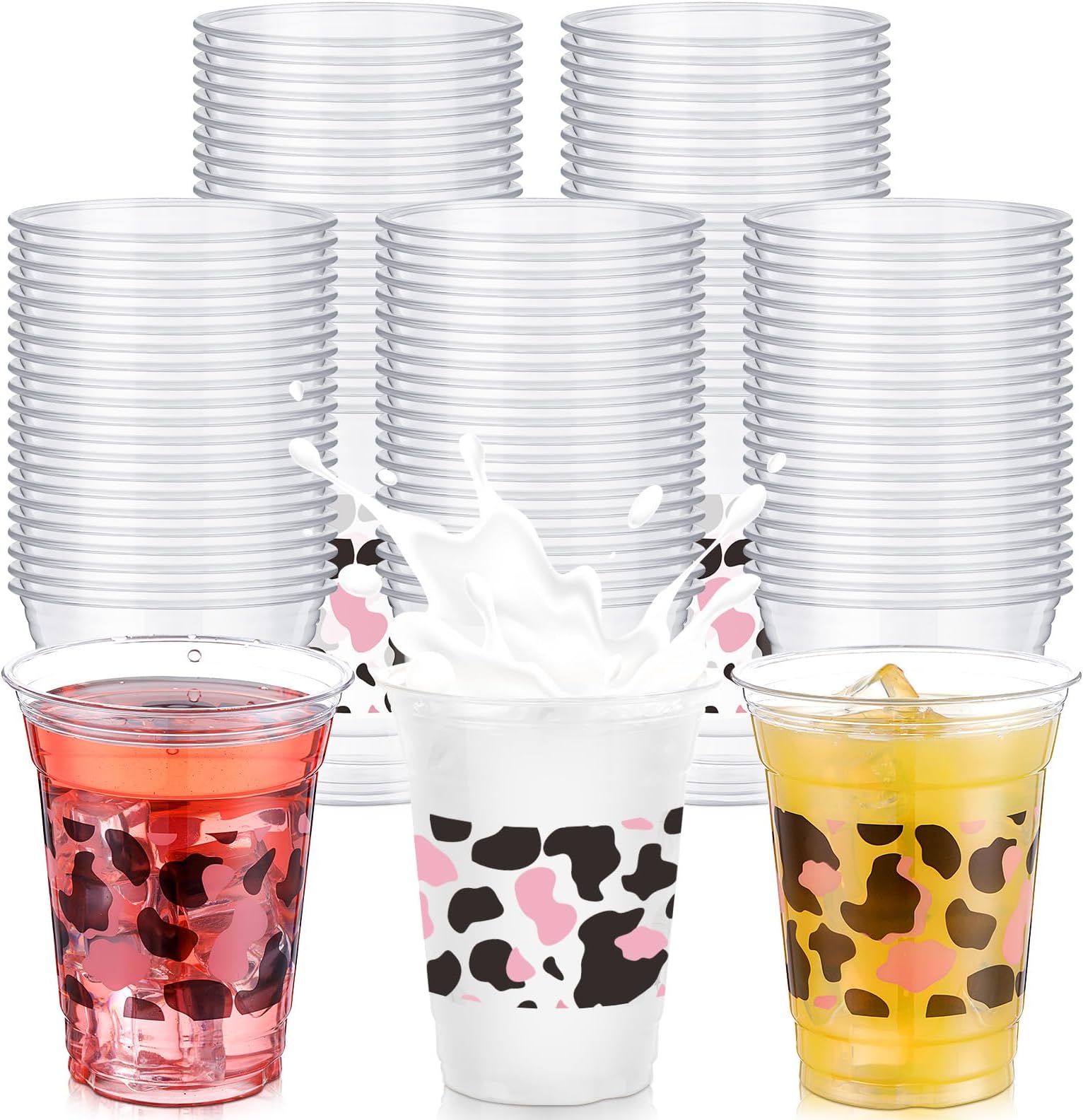 Amazon.com: SiliFine 100 Pcs Fiesta Cups 14 oz Mexican Plastic Cups ...