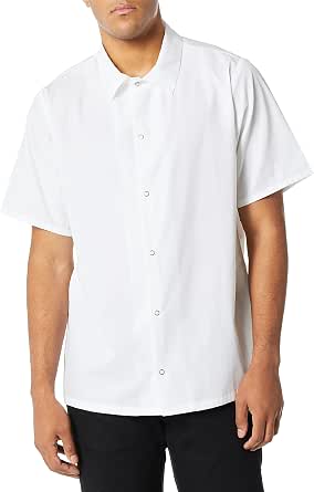 Amazon.com: Uncommon Threads Unisex No Pocket Restaurant Utility Shirt ...