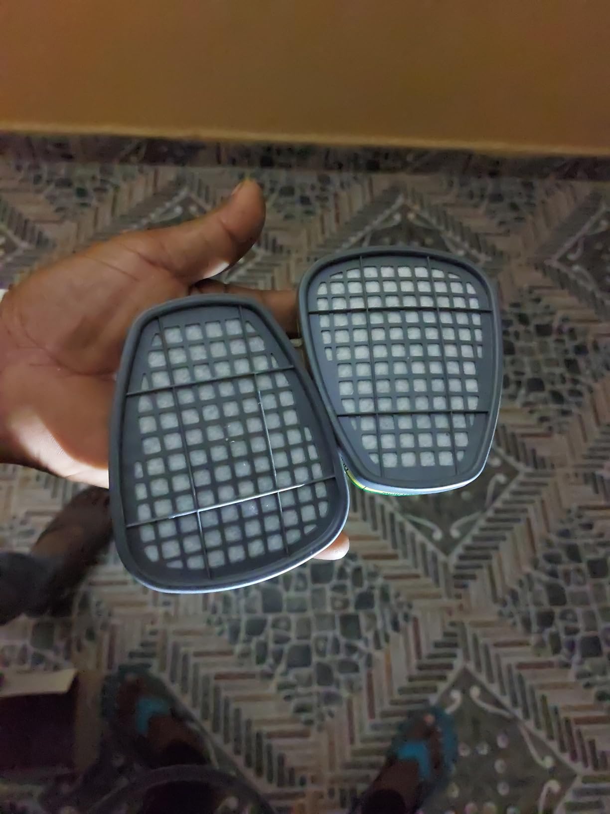 VENUS - V-900 - Half Face Respirator Mask with ABEK1 Multigas Filter ...