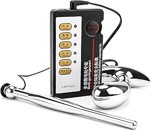 Amazon.com: Electric Shock Metal Butt Plug Electro Stimulation ...