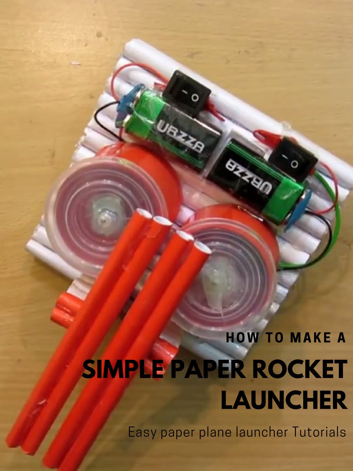 Buy How to Make a Simple Paper Rocket Launcher - Easy paper plane ...