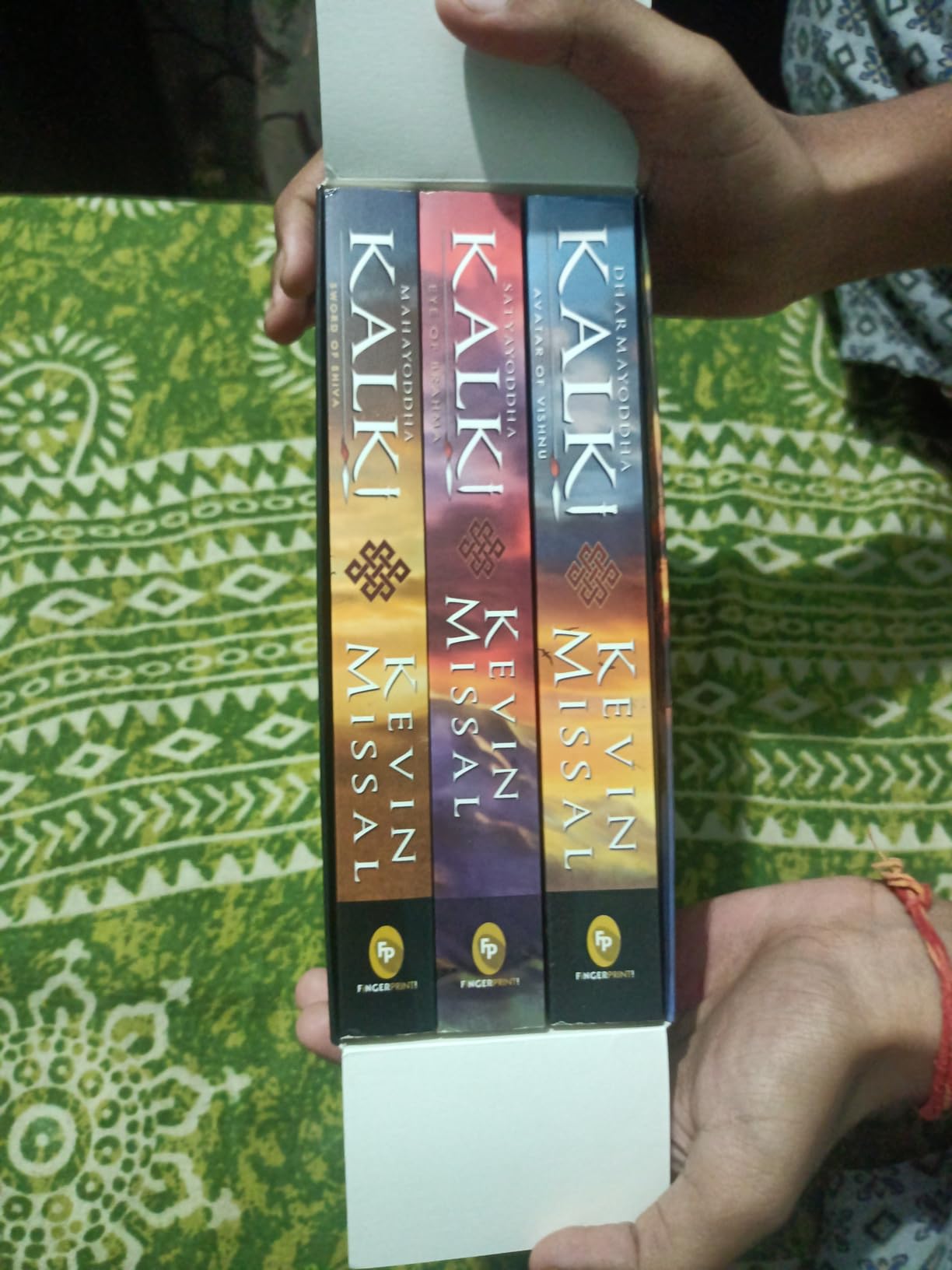 The Kalki Trilogy (Set of 3 Books) - Avatar of Vishnu; Eye of Brahma ...