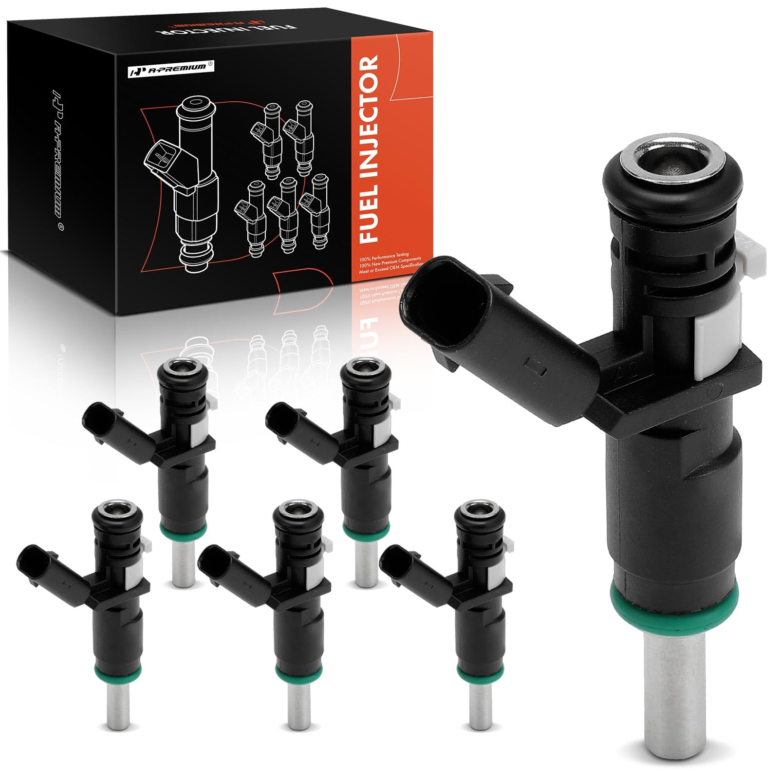 Amazon.com: A-Premium Set of 6 Fuel Injectors Compatible with Mercedes ...