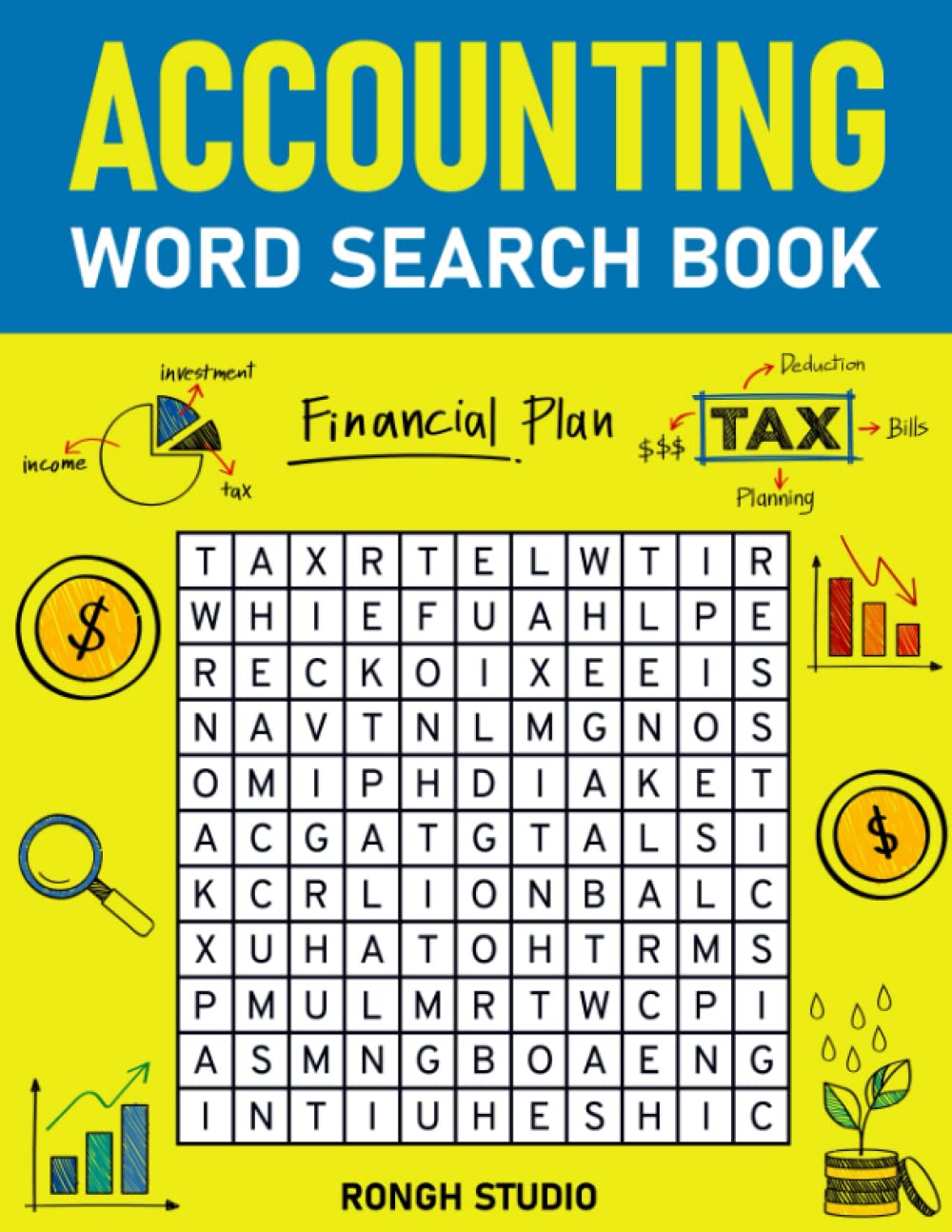 Accounting Word Search Book: A Word Search Book for Adults With ...