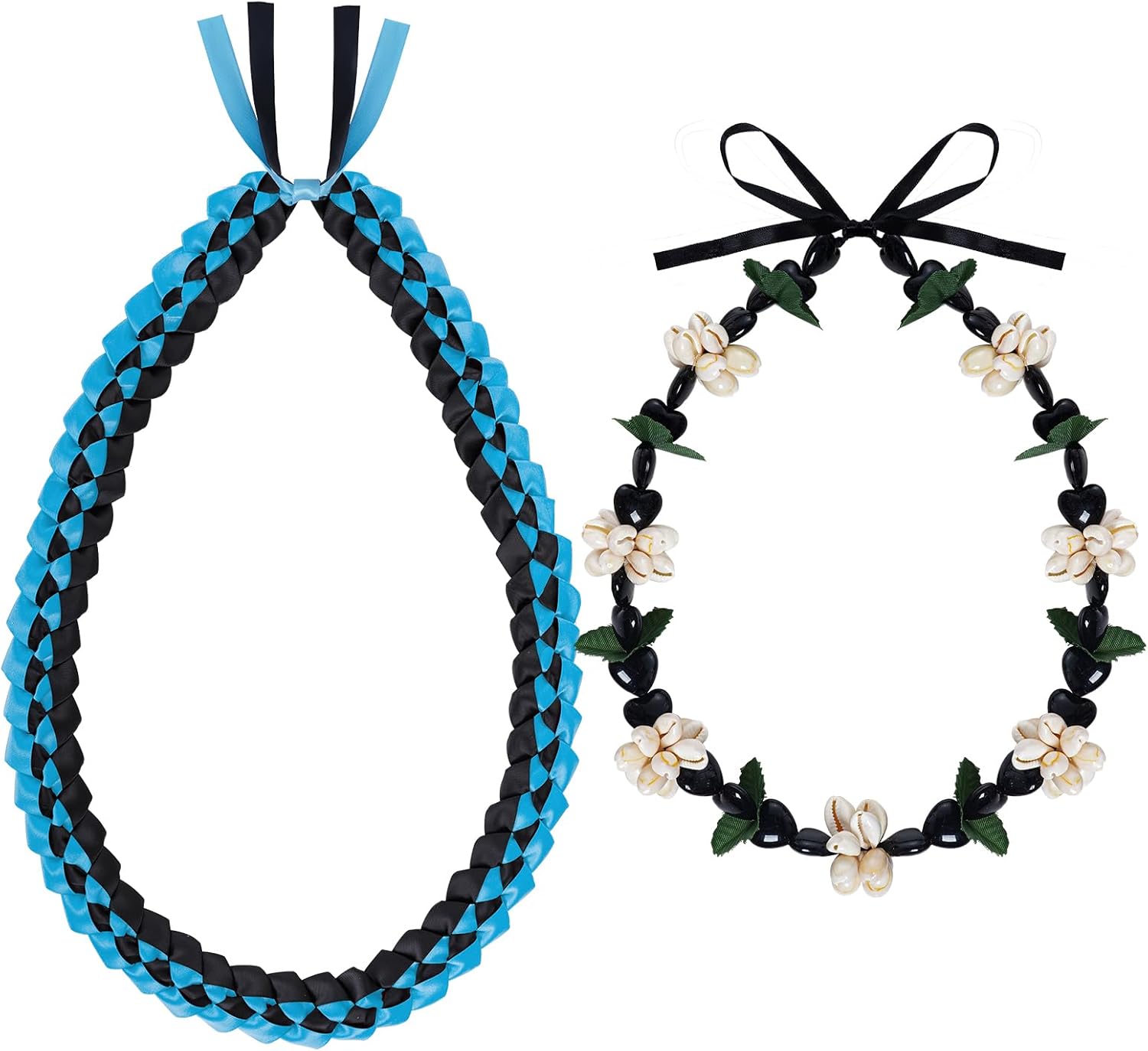 Amazon.com: Haakong 2 Pcs Graduation Leis Class of 2025 Hawaiian Kukui ...