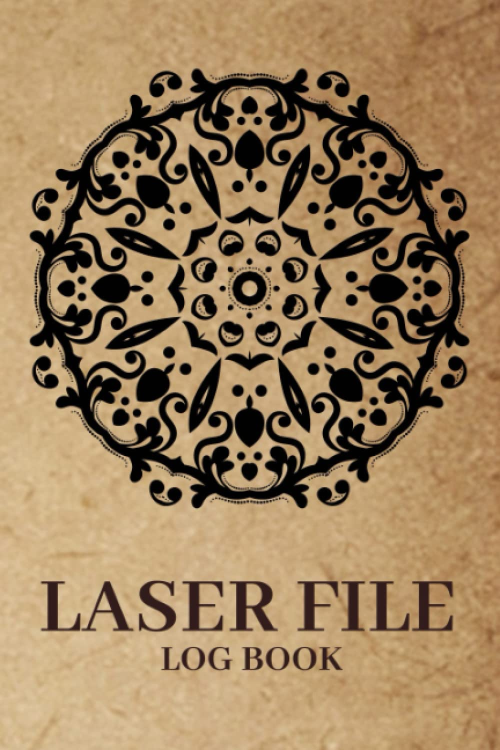 Laser File Log Book: Vintage Cover Design, Cutter & Engraver Project ...
