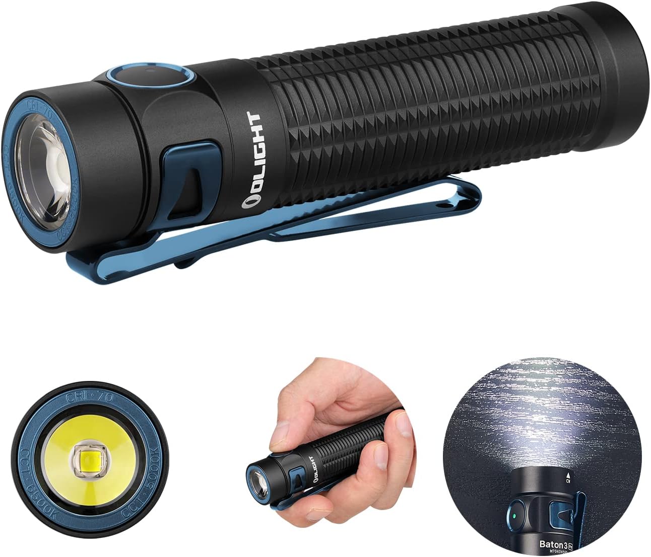 OLIGHT Arkfeld Ultra Class1 1400 Lumens Rechargeable Torch with UV LED ...