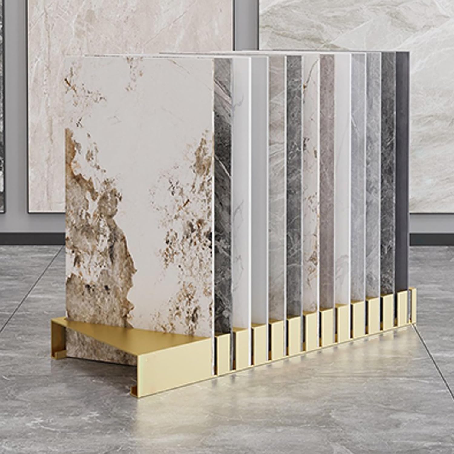 Amazon.com: Vertical Stone And Floor Tile Sample Rack,Metal ceramic ...
