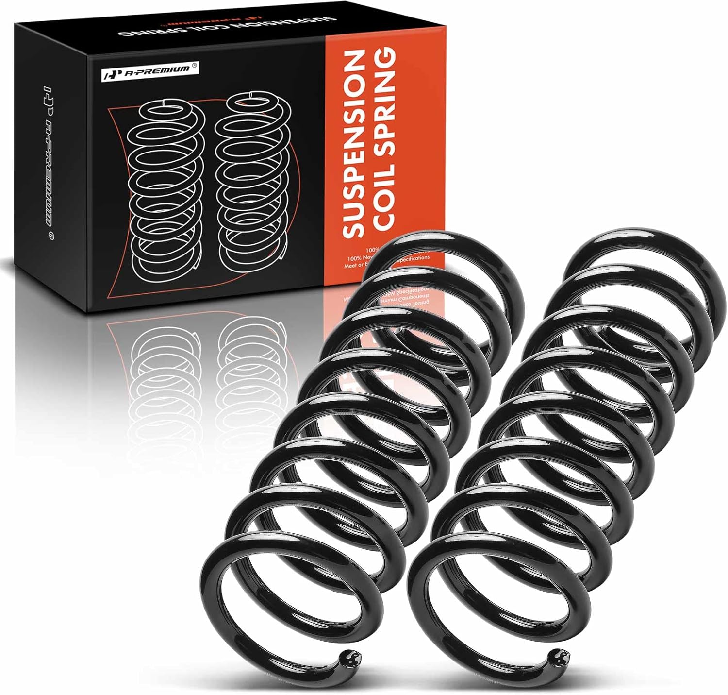 Amazon.com: A-Premium 2Pcs Front Suspension Coil Spring Set Compatible ...