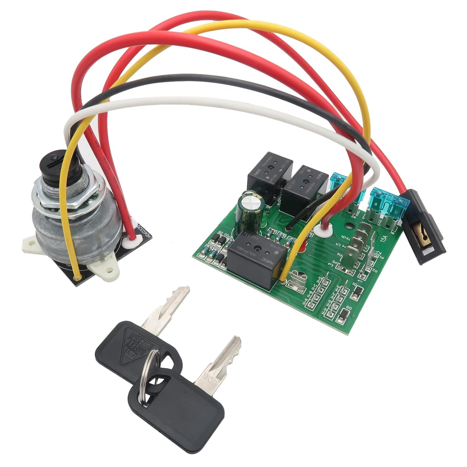 Amazon.com: AM132500 Ignition Key Switch Module Compatible with John ...