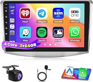 Amazon.com: Inefala 2+64G Screen for VW Passat B6 B7 CC 2010-2015 CarPlay Stereo Android 13 Car ...