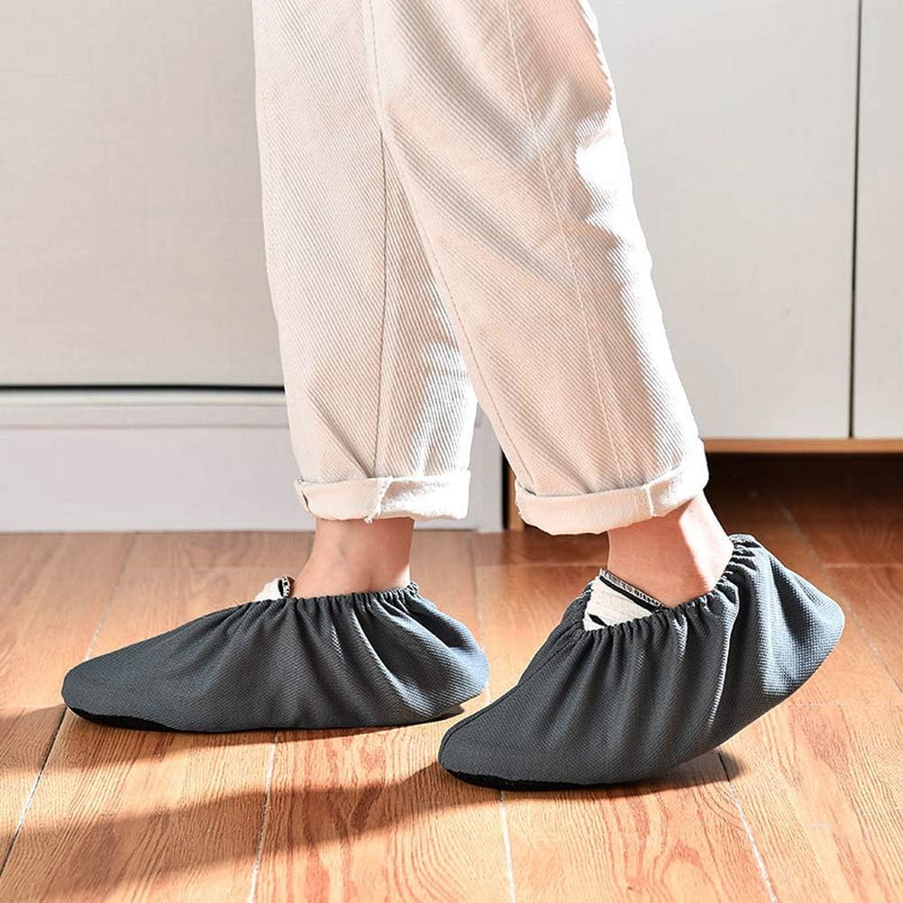 kuou 3 Pairs Reusable Overshoes,Non-Slip Washable Shoe Covers for ...