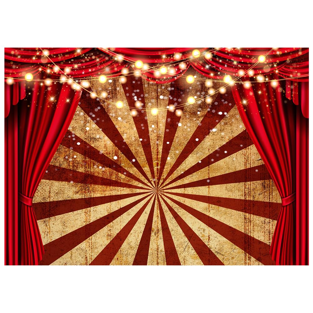 Circus Stripe Background 5 Packs Red And White Striped Pennants
