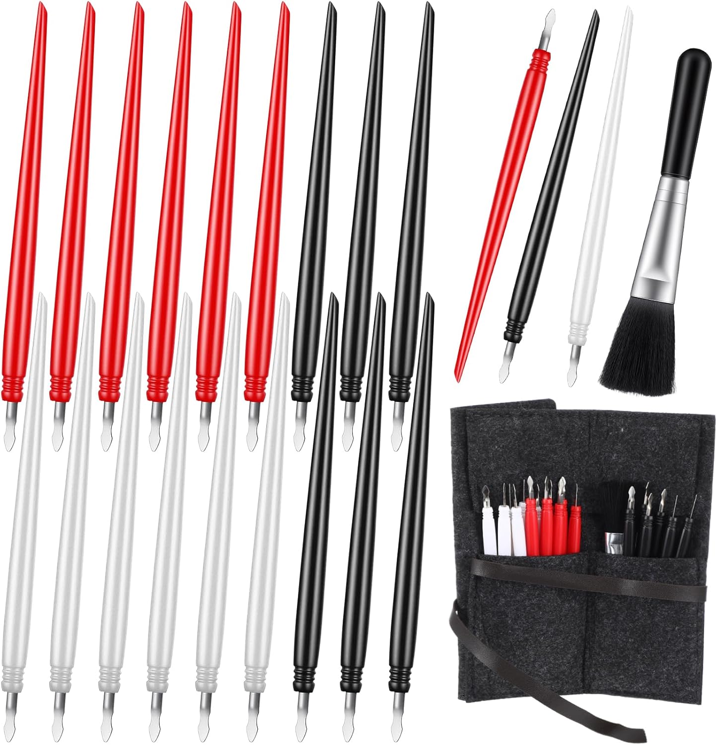 Amazon.com: 20pcs Scratch Art Tools Scratch Art Stylus Sticks Tools for ...