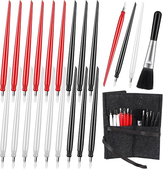 Amazon.com: 20pcs Scratch Art Tools Scratch Art Stylus Sticks Tools for ...