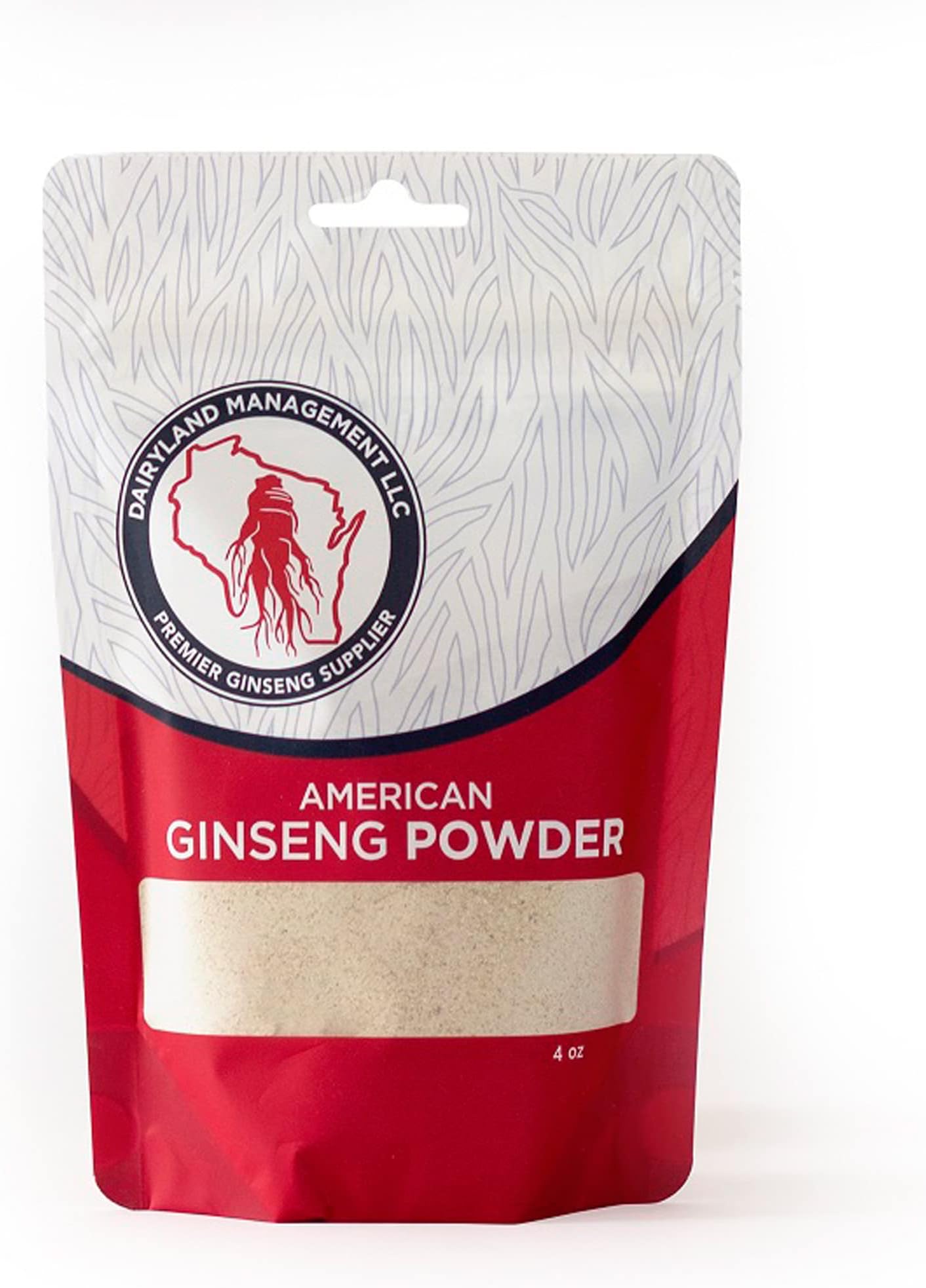 Amazon.com: Dairyland Premium American Ginseng Powder 西洋参 - 4 oz Pack ...