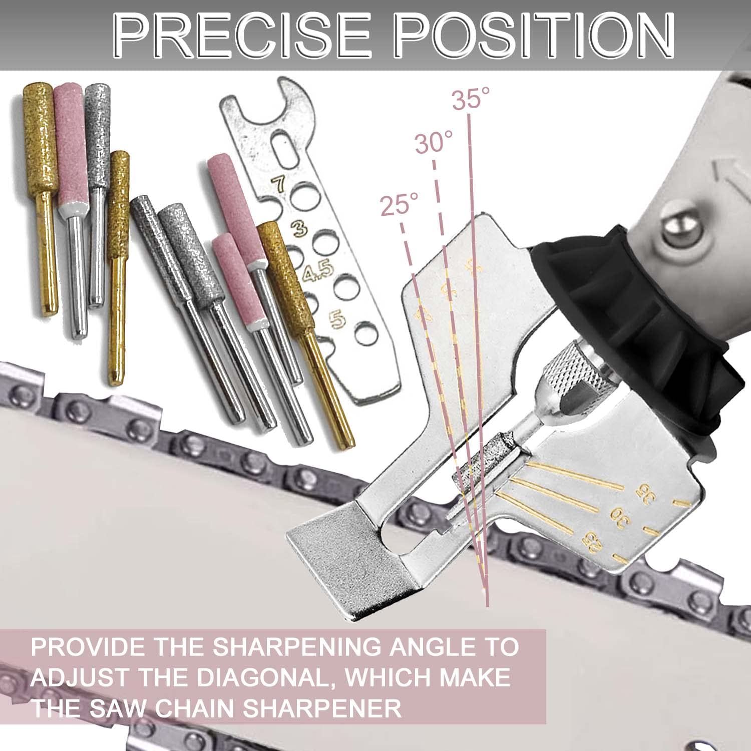 Chainsaw Chain Sharpening Angles