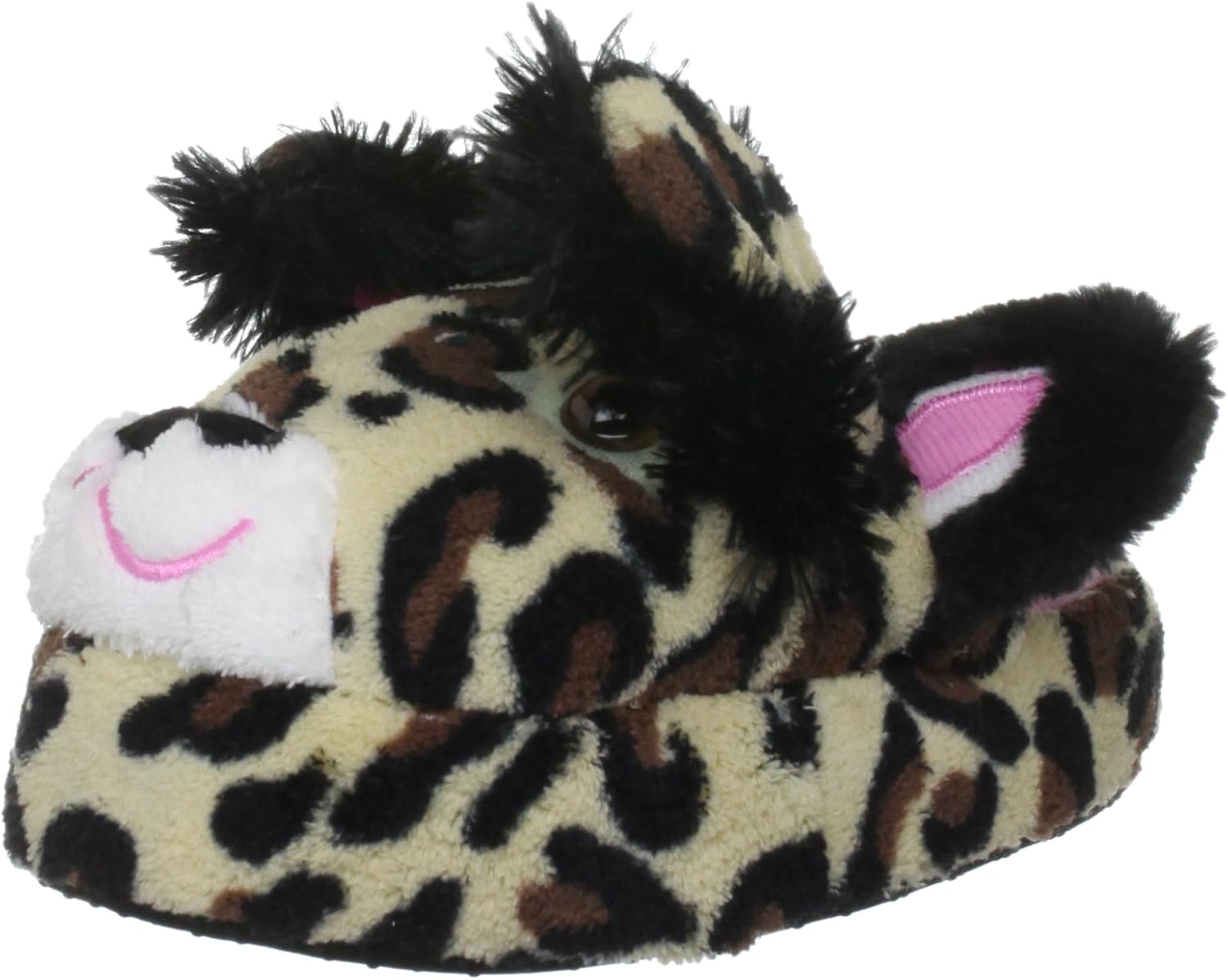 Silly Slipeez Girl's Lucky Leopard Slippers Multicolour 10 UK: Amazon ...