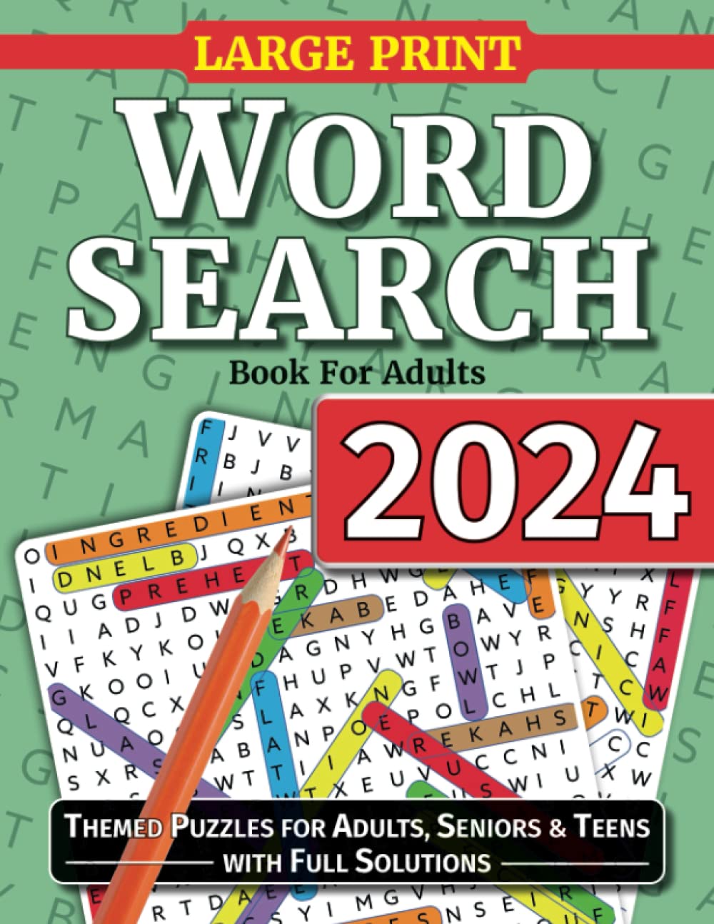 Buy Word Search For Adults: Large Print Word Search Puzzles For Seniors ...