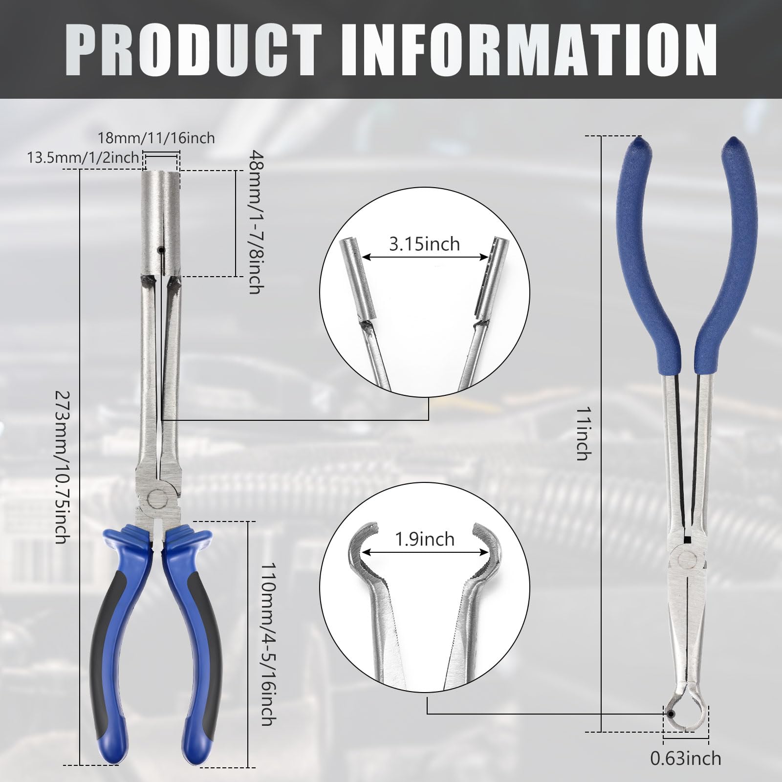 Snapklik.com : Leriton 2 Pack Spark Plug Wire Removal Tool Kit Includes ...