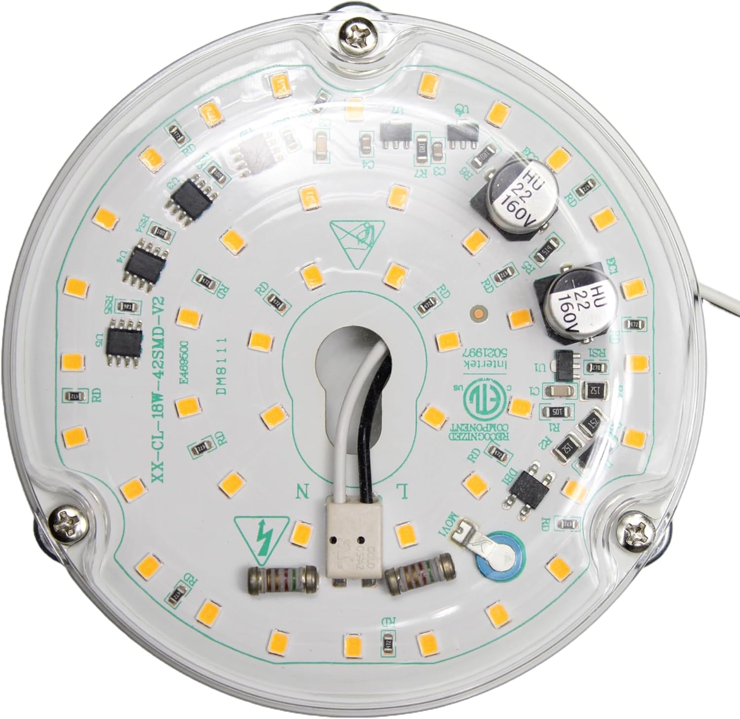 Merwry/Caprice SW17WLED-EG04 LED Light Array Bulb Replacement for Home Decorators & Hampton Bay ...