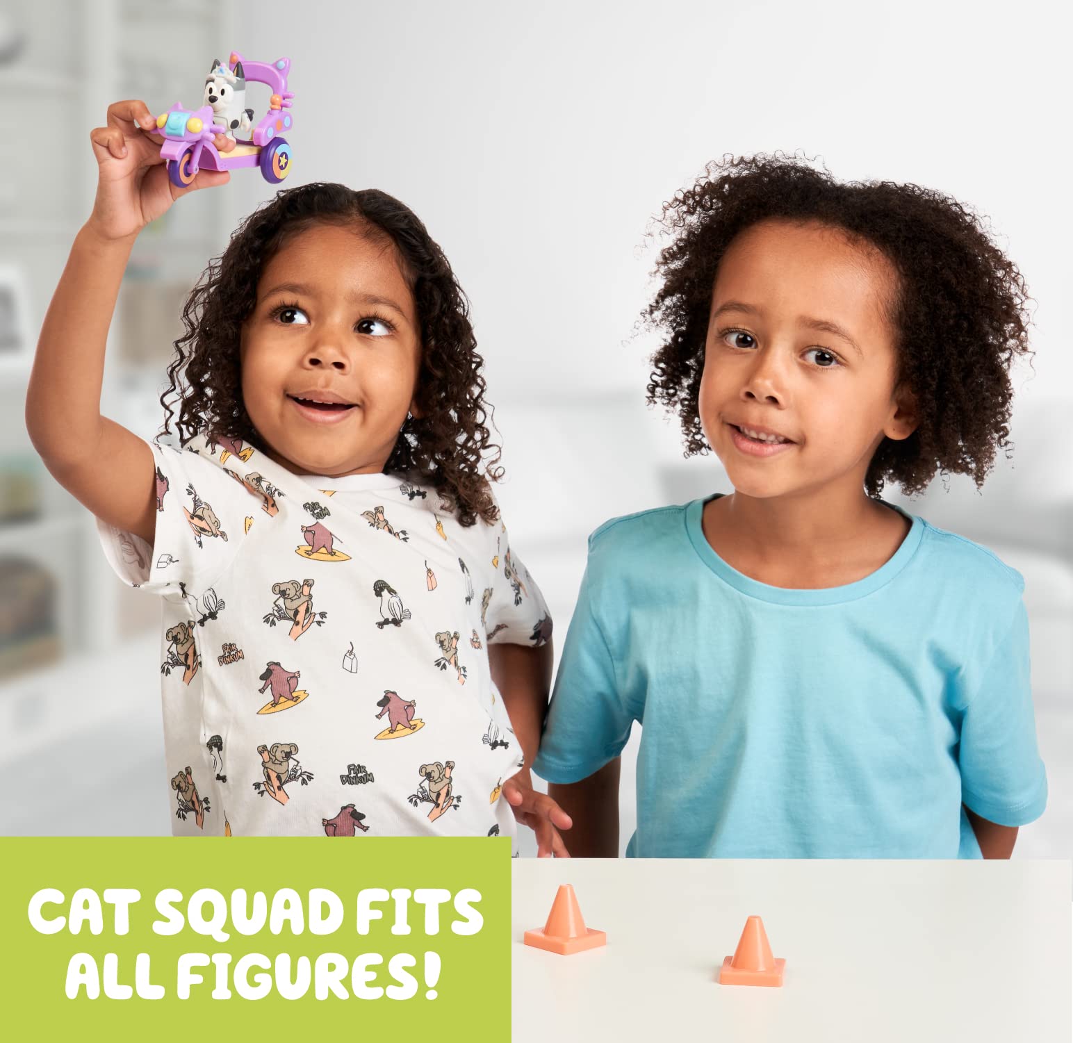 Snapklik.com : Bluey - Muffins Cat Squad Bike