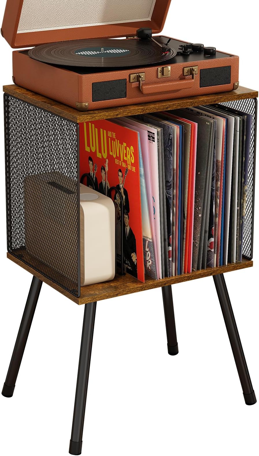 Amazon.com: GILLAS Record Player Stand Wall Mounted, Vinyl Record Wall ...