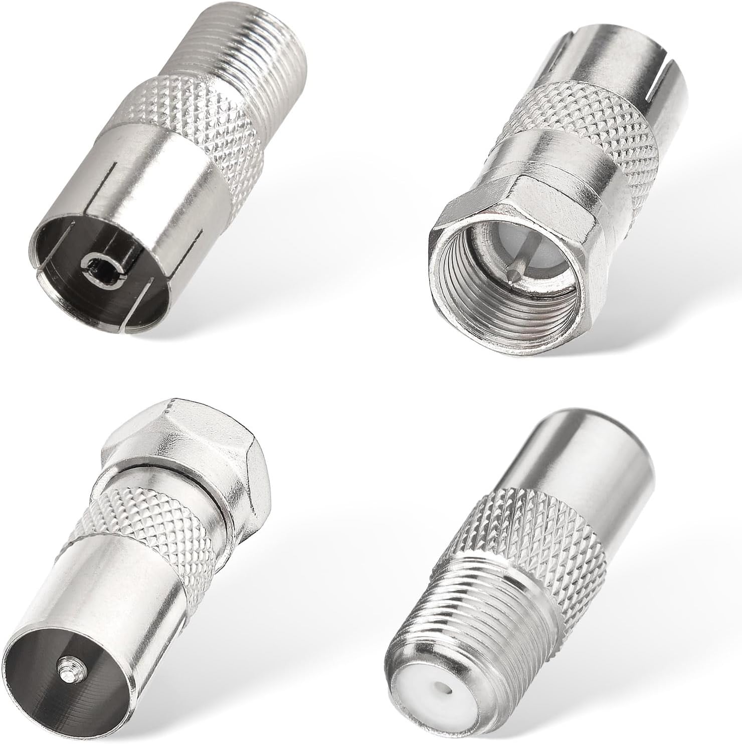 Amazon.com: RFaha 5pcs RP-SMA Male to F Female RF Coax Adapter RPSMA to ...