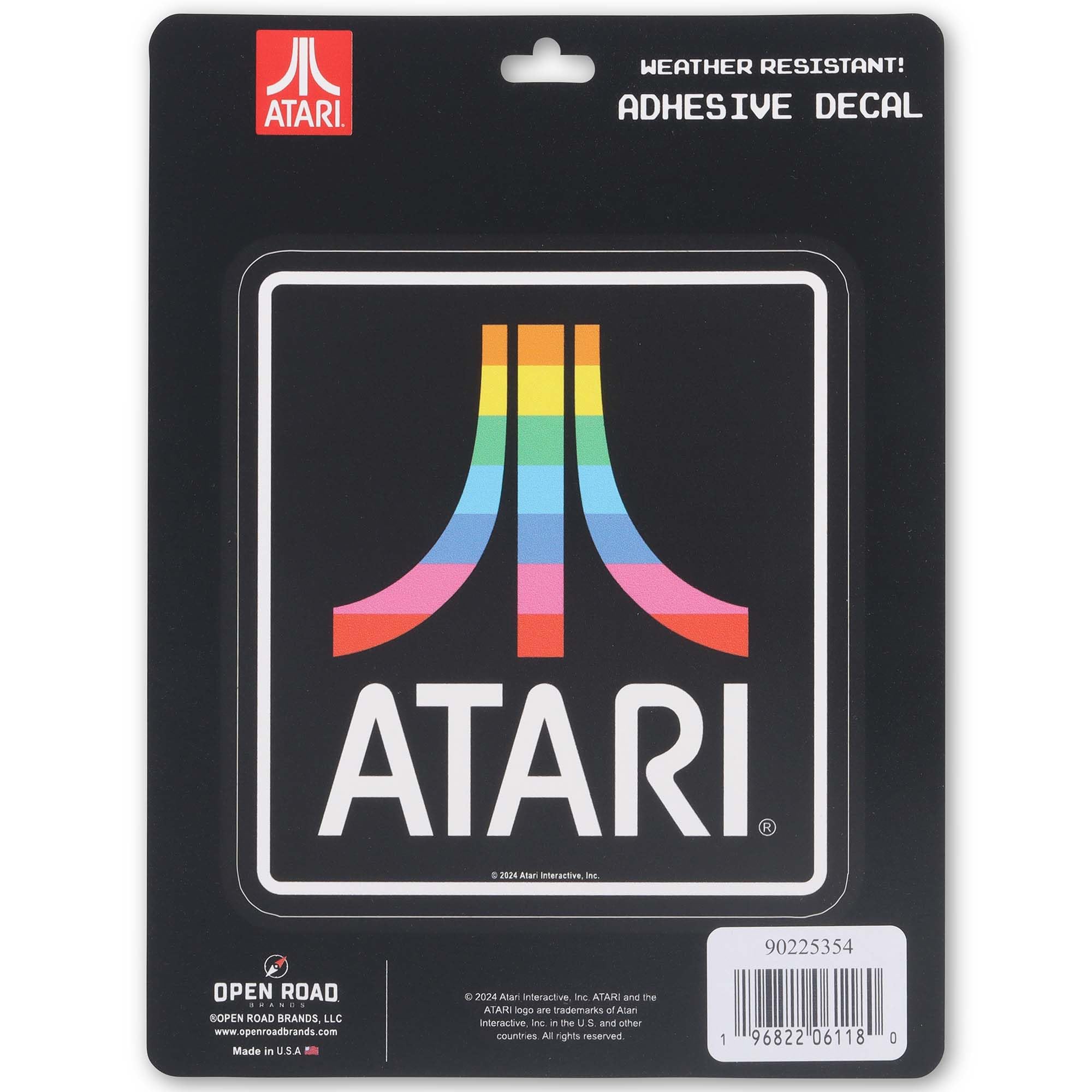 Video Games Atari Logos Atari Vintage Gradient Atari Logo Sweatshirt
