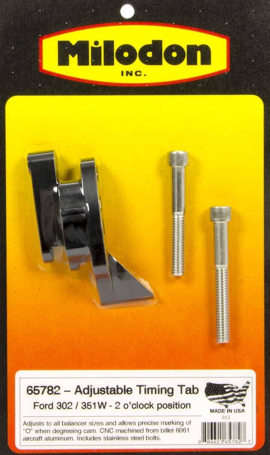 Amazon.com: Milodon 65782 Timing Pointer for Small Block Ford : Automotive