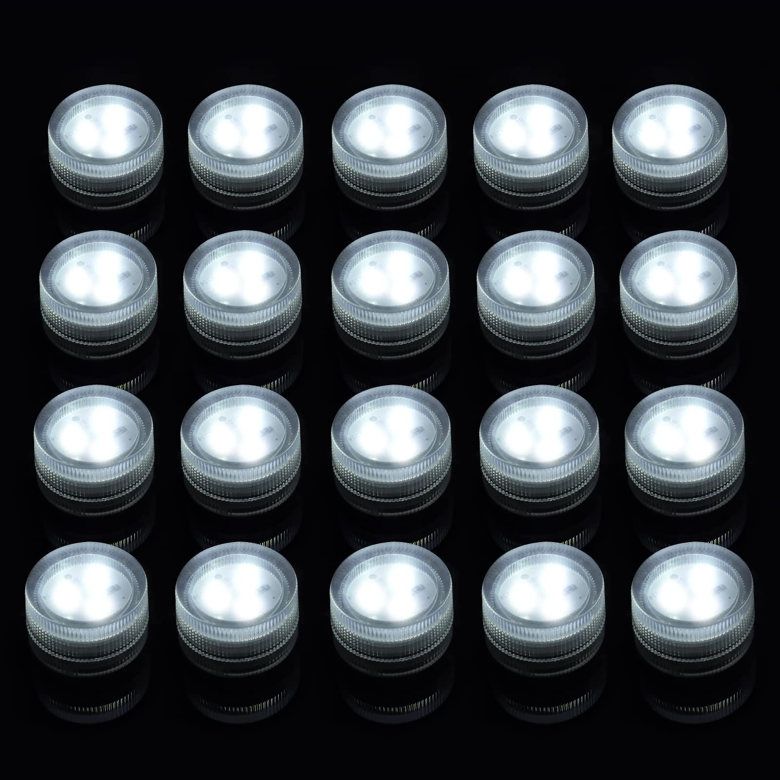 LED Sommergibili Luci per Piscina 12 Pezzi, Mini RGB LED Lampadine Luce ...