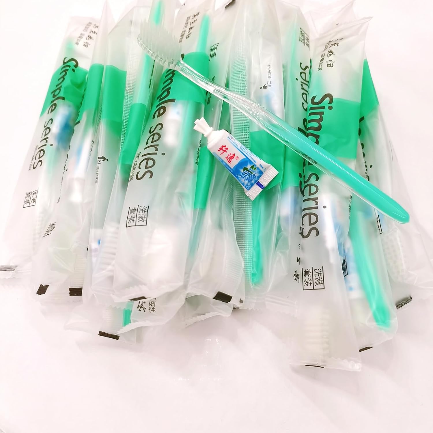 Amazon.com : Generic Toothbrush Toothpaste Dental Kit Travel Sets ...