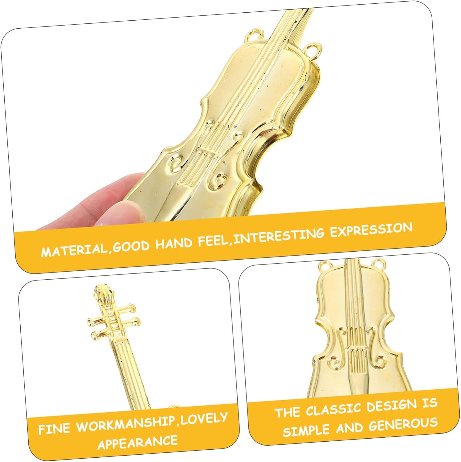 12pcs Instrumento Musical Modelo Lindo Violín Ornamento 1 12 Decoración ...